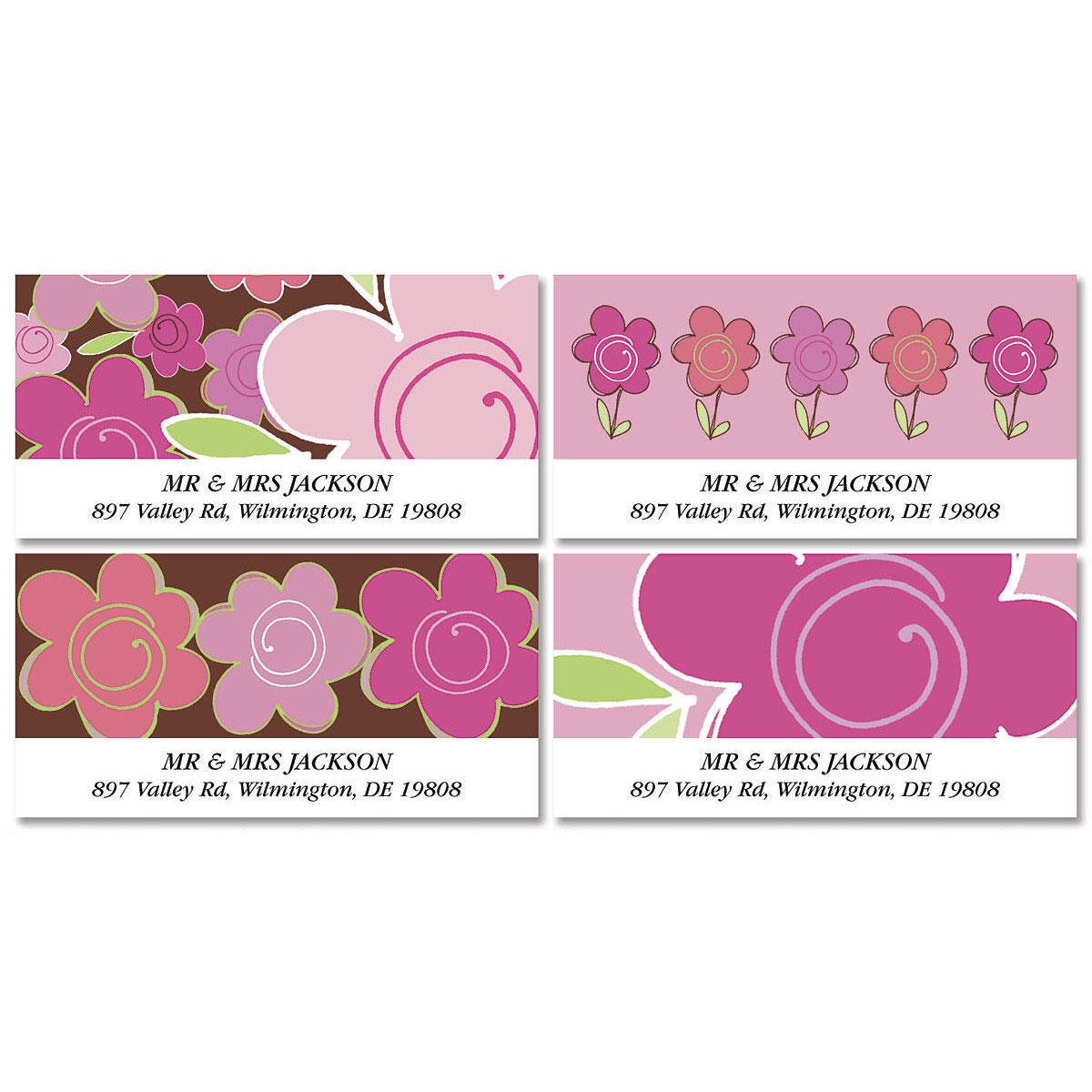 Shades of Pink Address Labels | Current Catalog