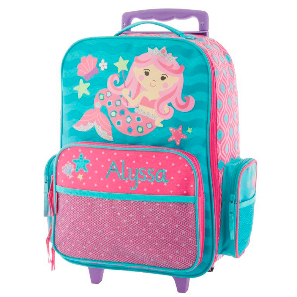 Mermaid 18" Personalized Rolling Luggage by Stephen Joseph® | Current ...