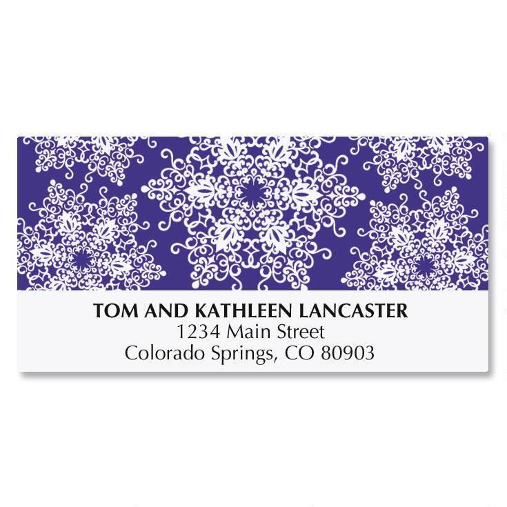 Snowflake Brilliance Address Labels | Current Catalog