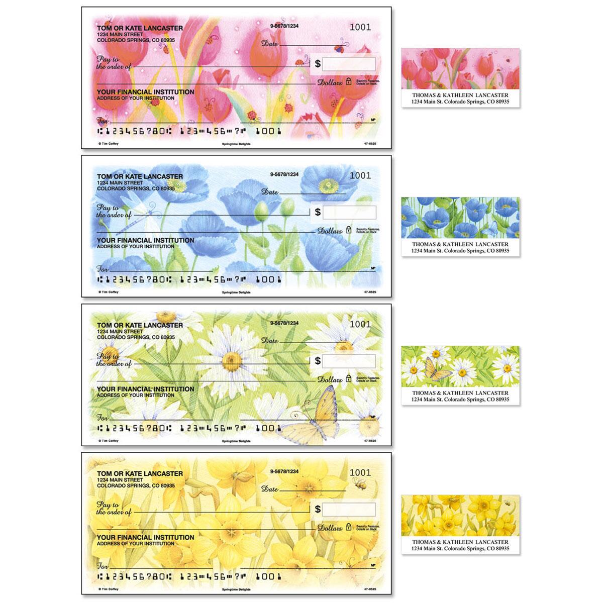 Springtime Delights Checks | Current Catalog