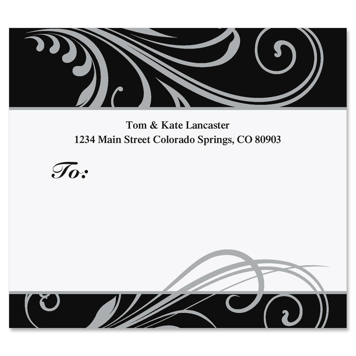 Stylish Mailing Package Label | Current Catalog