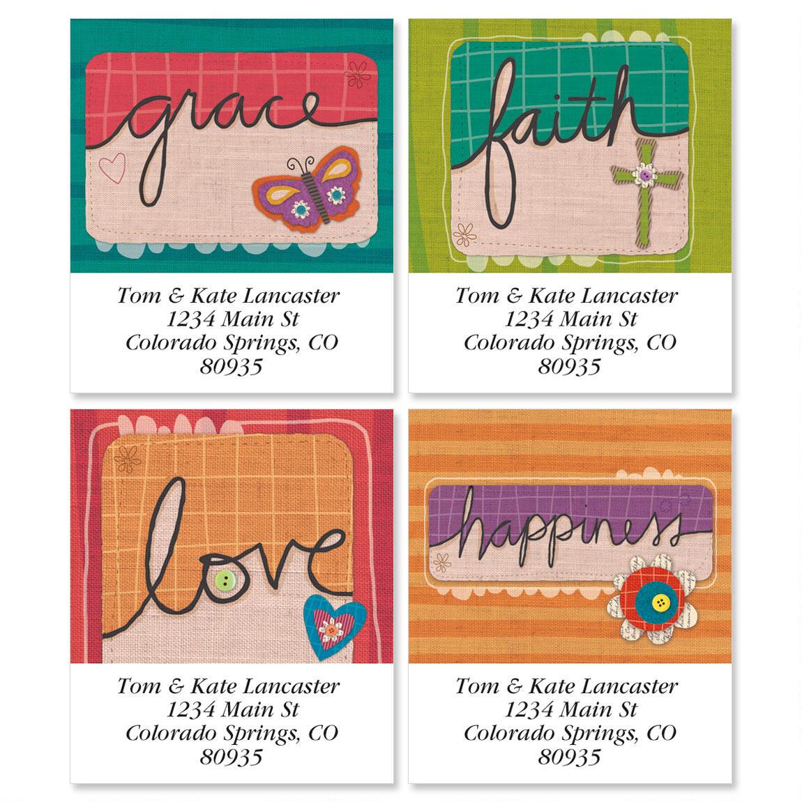 Sufficient Grace Select Return Address Labels | Current Catalog