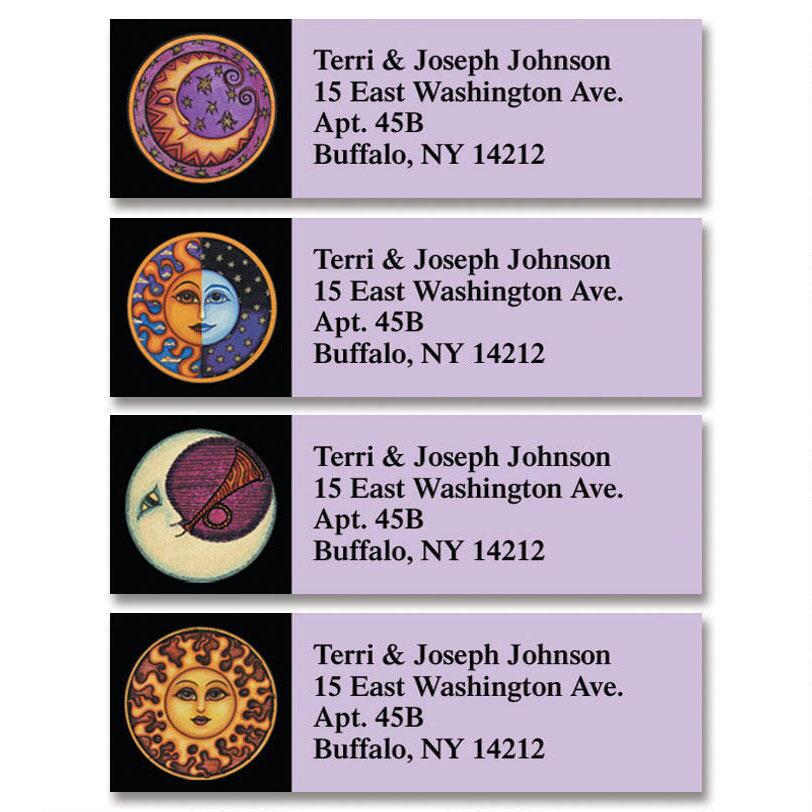 Sun & Moon Classic Address Labels | Current Catalog