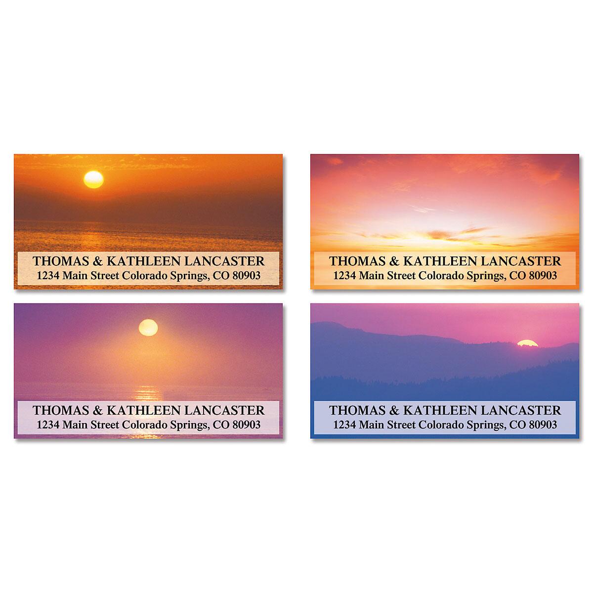 Sunset Splendor Address Labels | Current Catalog