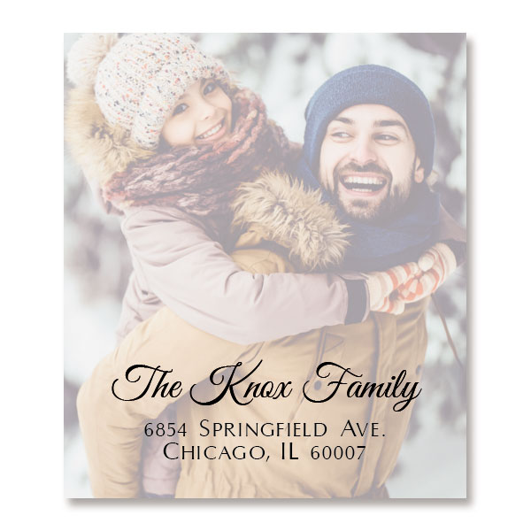 Personalized Full Photo Select Address Labels | Current Catalog
