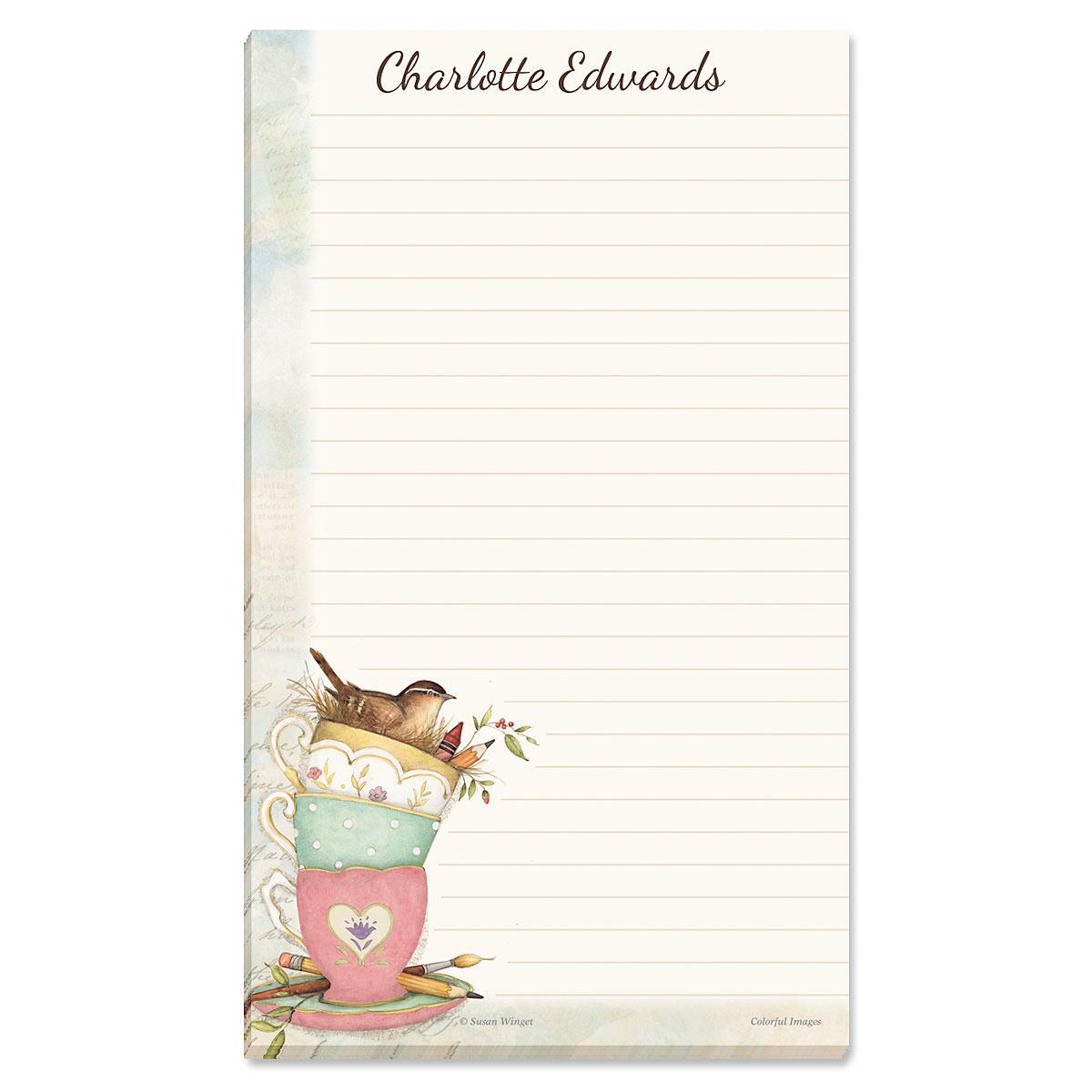 Teacup Custom Memo Pads | Current Catalog