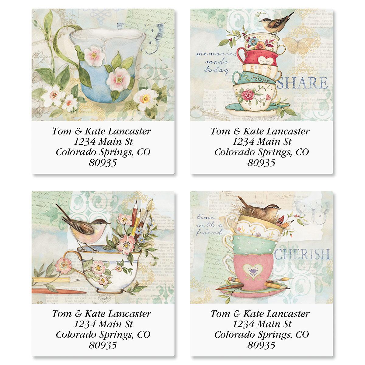 Teacups Select Address Labels Y2314 | Current Catalog