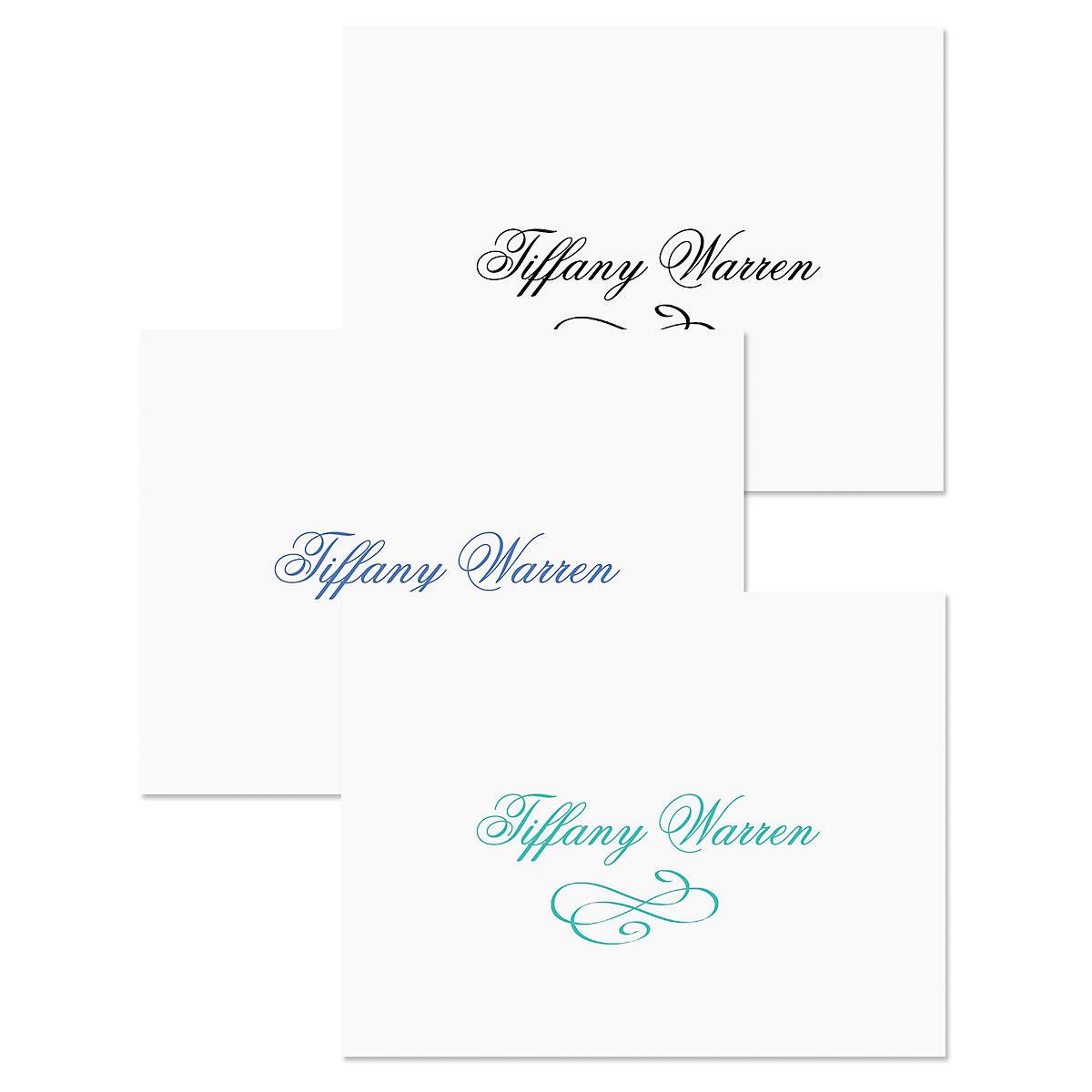 Tiffany Personalized Note Cards | Current Catalog