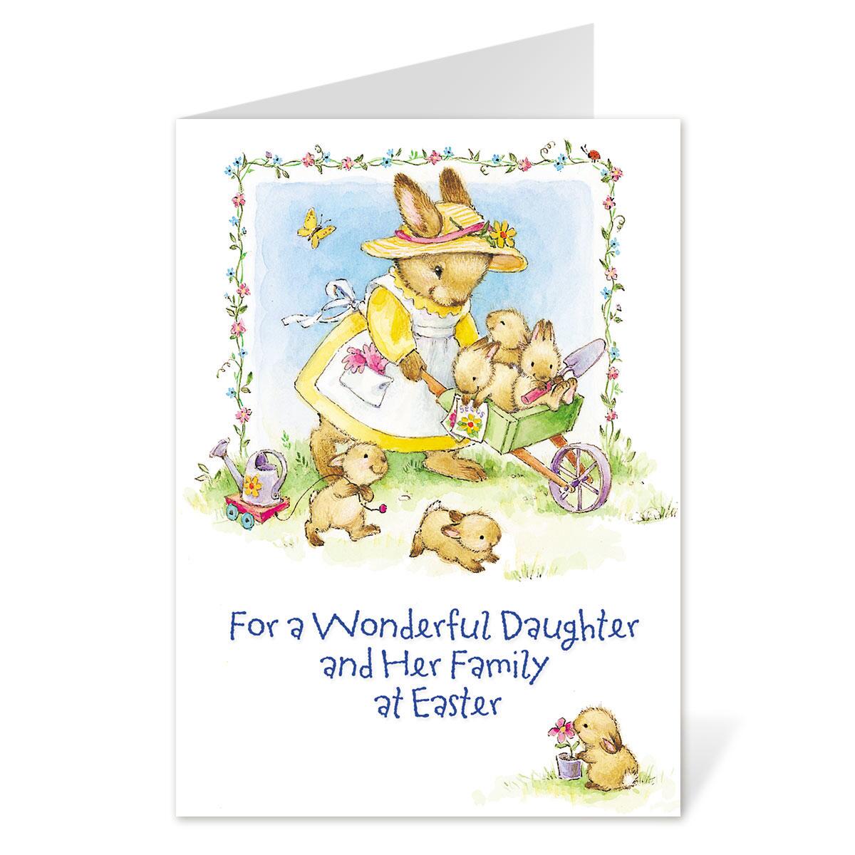 To Daughter and Family Easter Card | Current Catalog