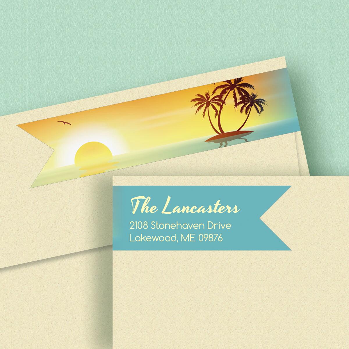 Tradewinds Wrap Around Address Labels | Current Catalog