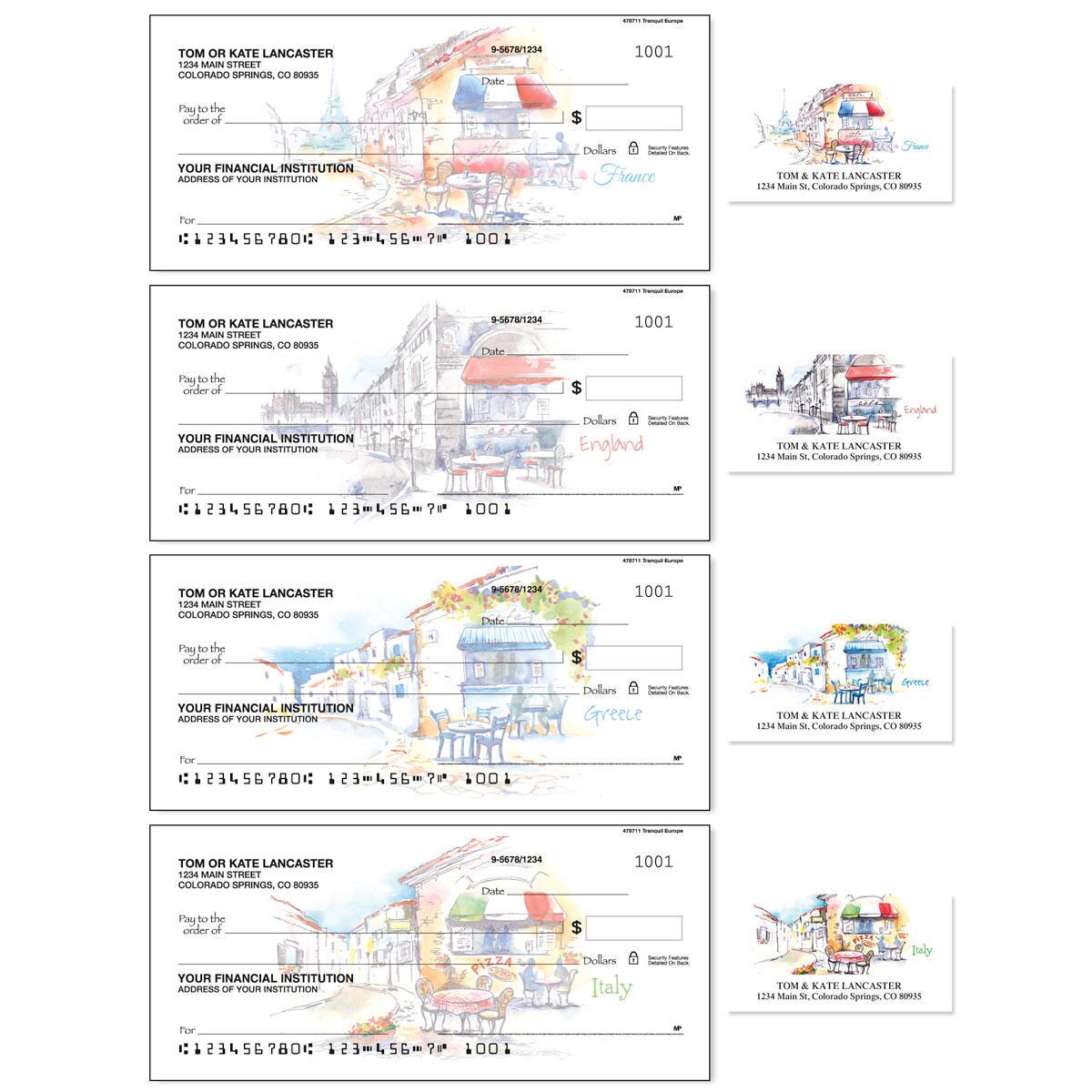 Tranquil Europe Duplicate Checks With Matching Address Labels | Current ...