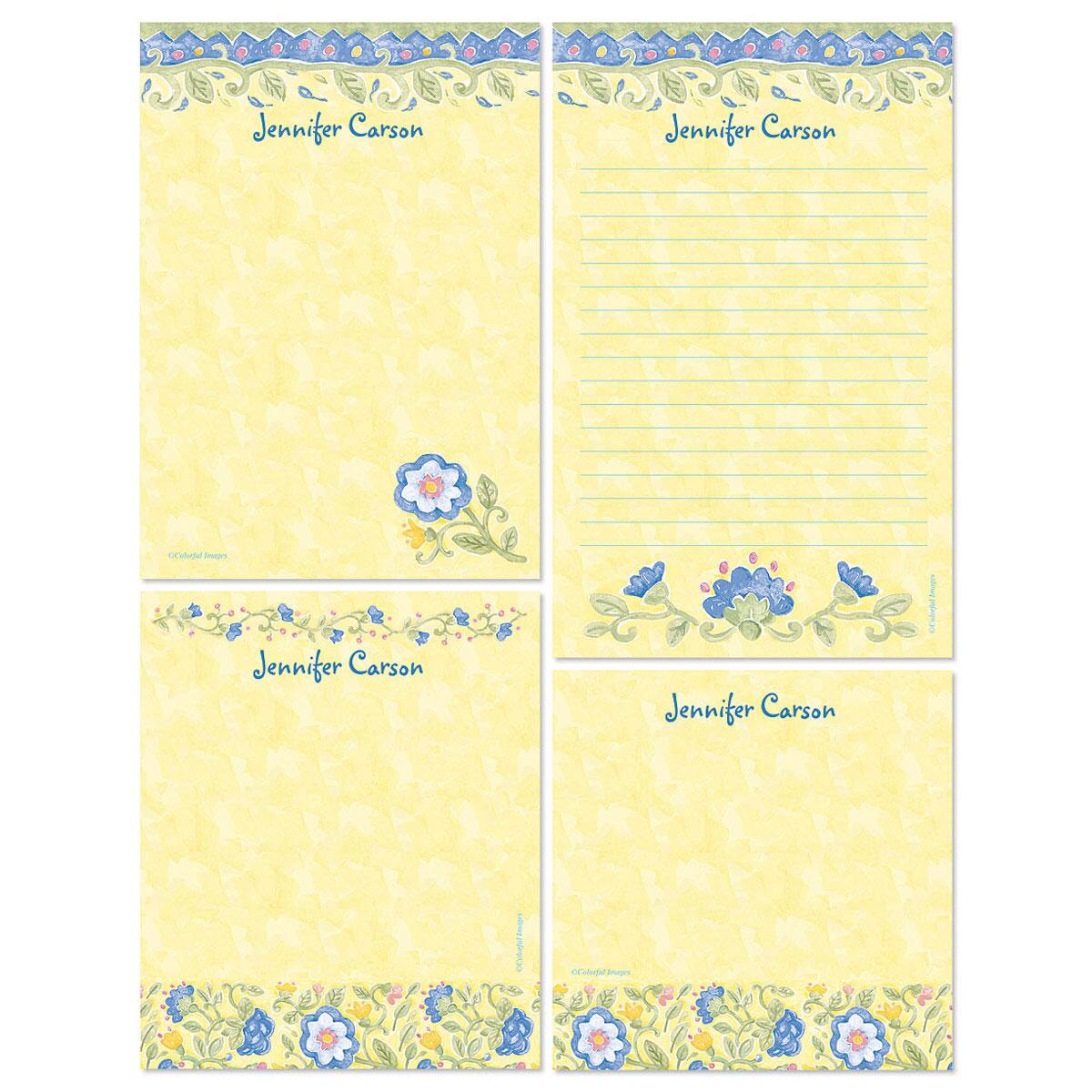 Tuscan Sun Personalized Notepad Set | Current Catalog