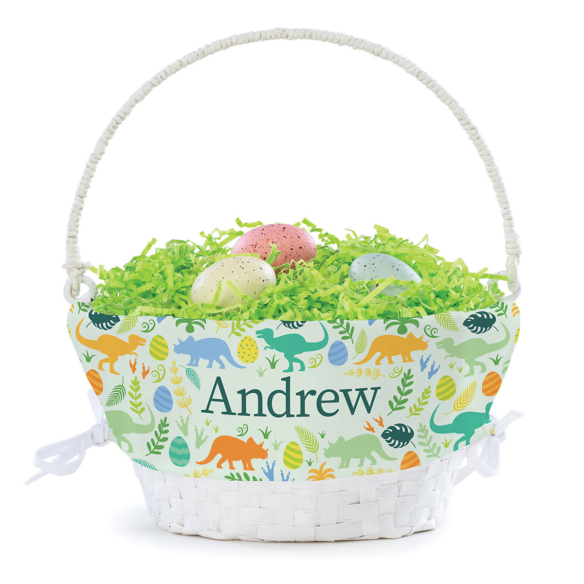 Dinosaur Easter Basket with Personalized Liner | Current Catalog