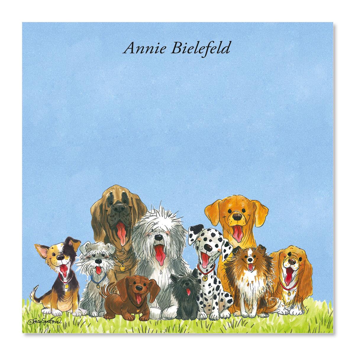 Wags™ Personalized Note Sheets in a Cube Refill | Current Catalog