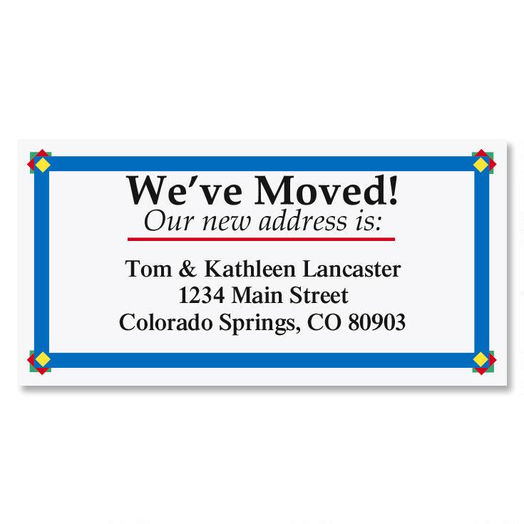 We've Moved Border Label | Current Catalog