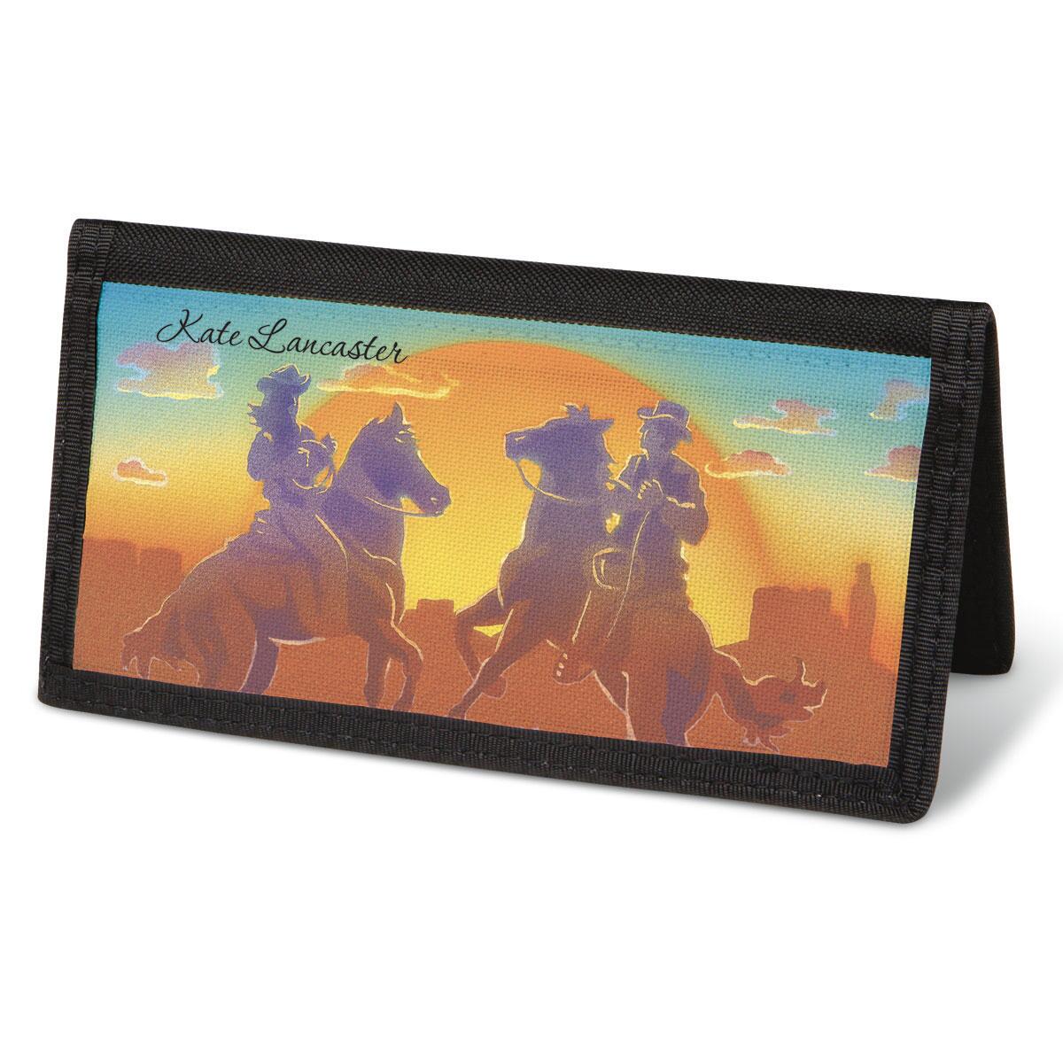 Western Country Checkbook Cover - Personalized | Current Catalog