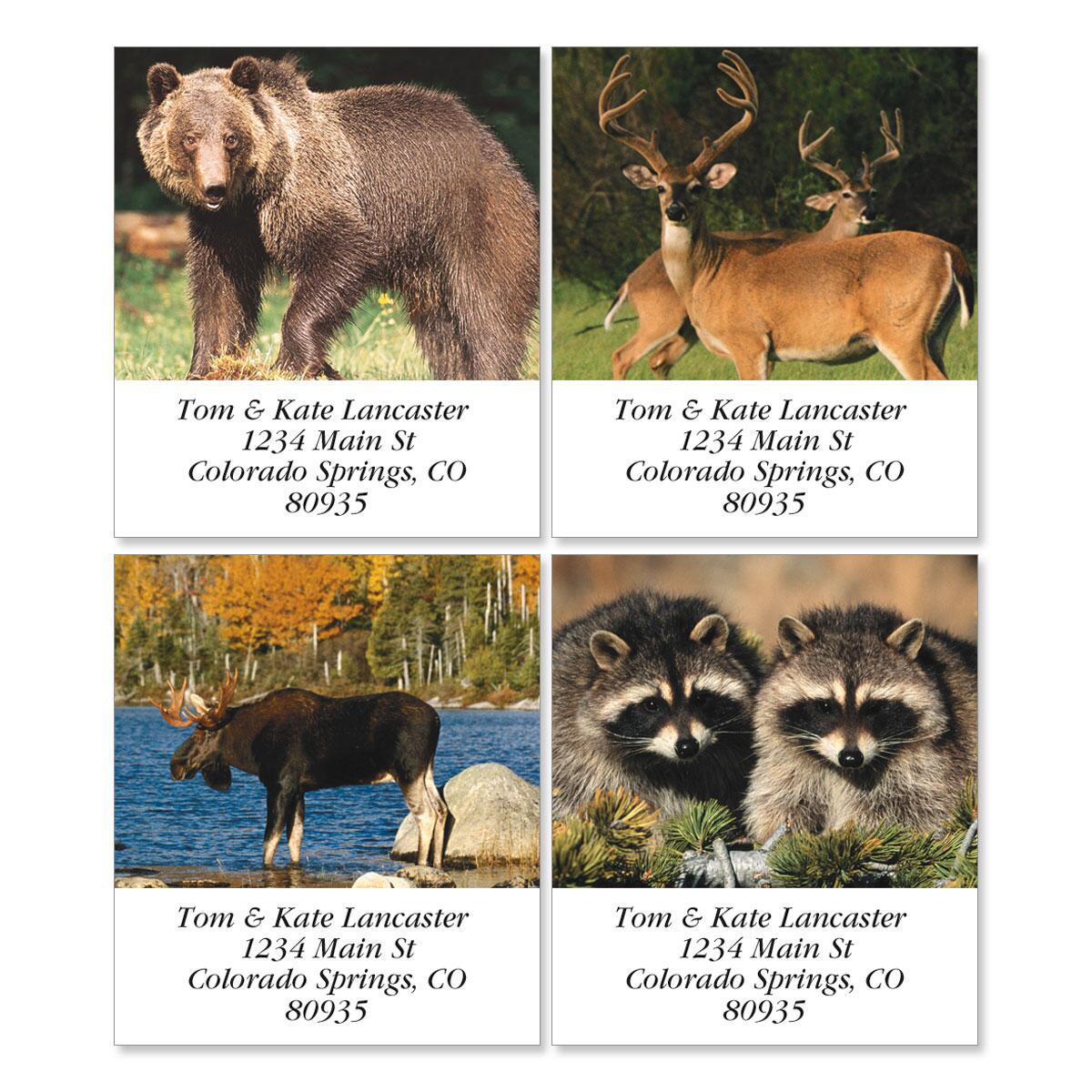 Wildlife II Select Address Labels (4 Designs) | Current Catalog