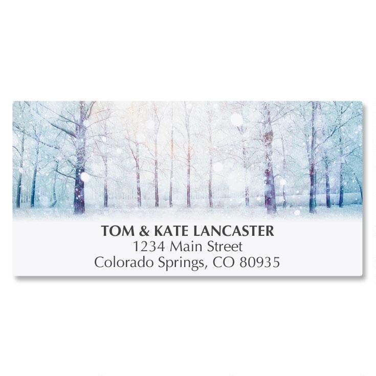 Winter Forest Deluxe Address Labels | Current Catalog