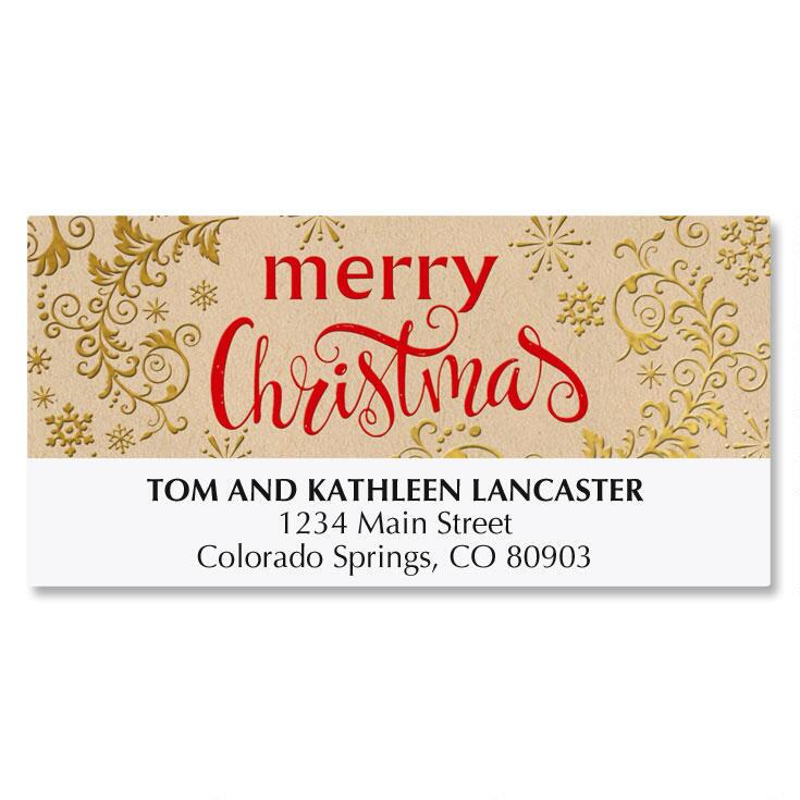 Wreath Deluxe Address Labels | Current Catalog