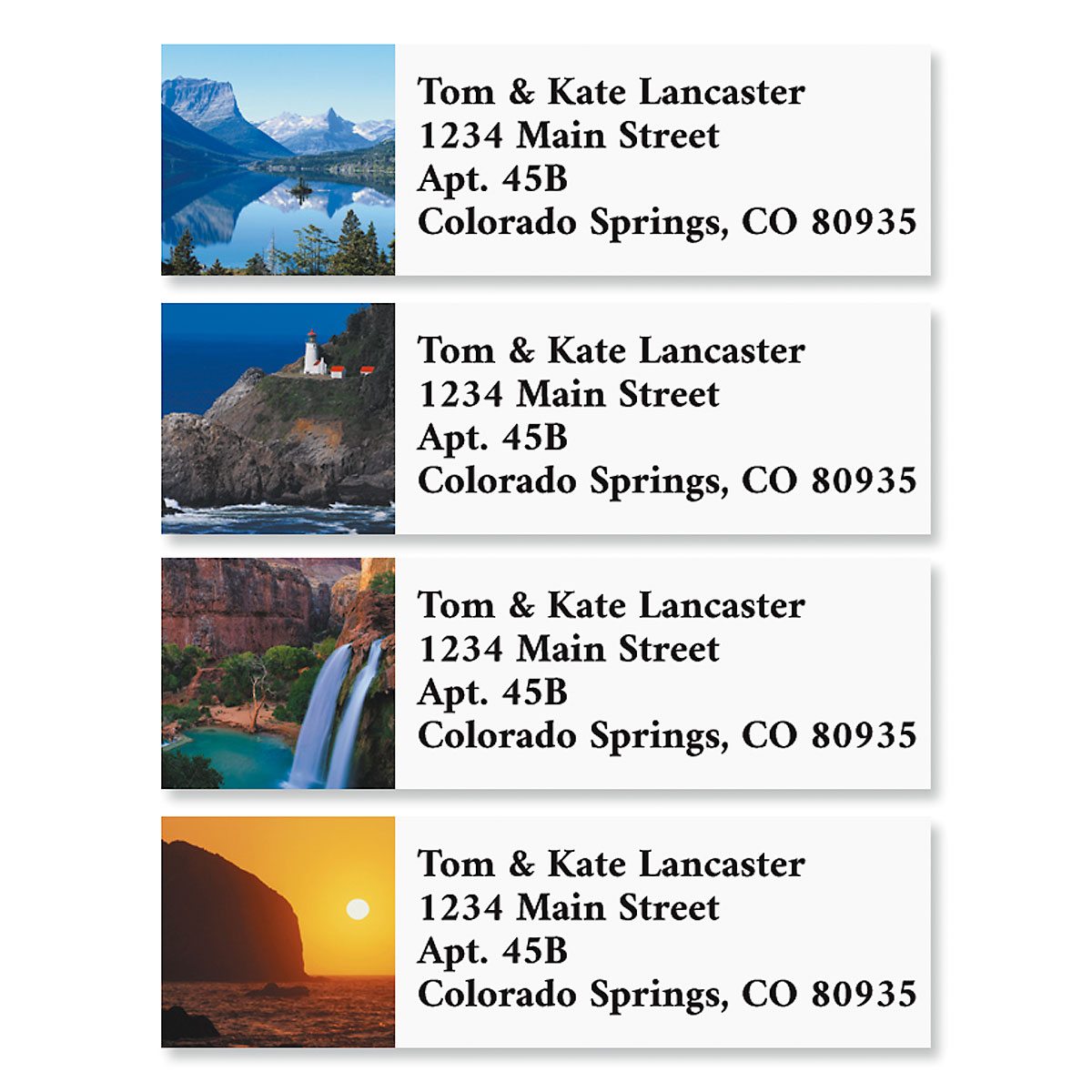Magnificent Vistas Classic Address Labels | Current Catalog