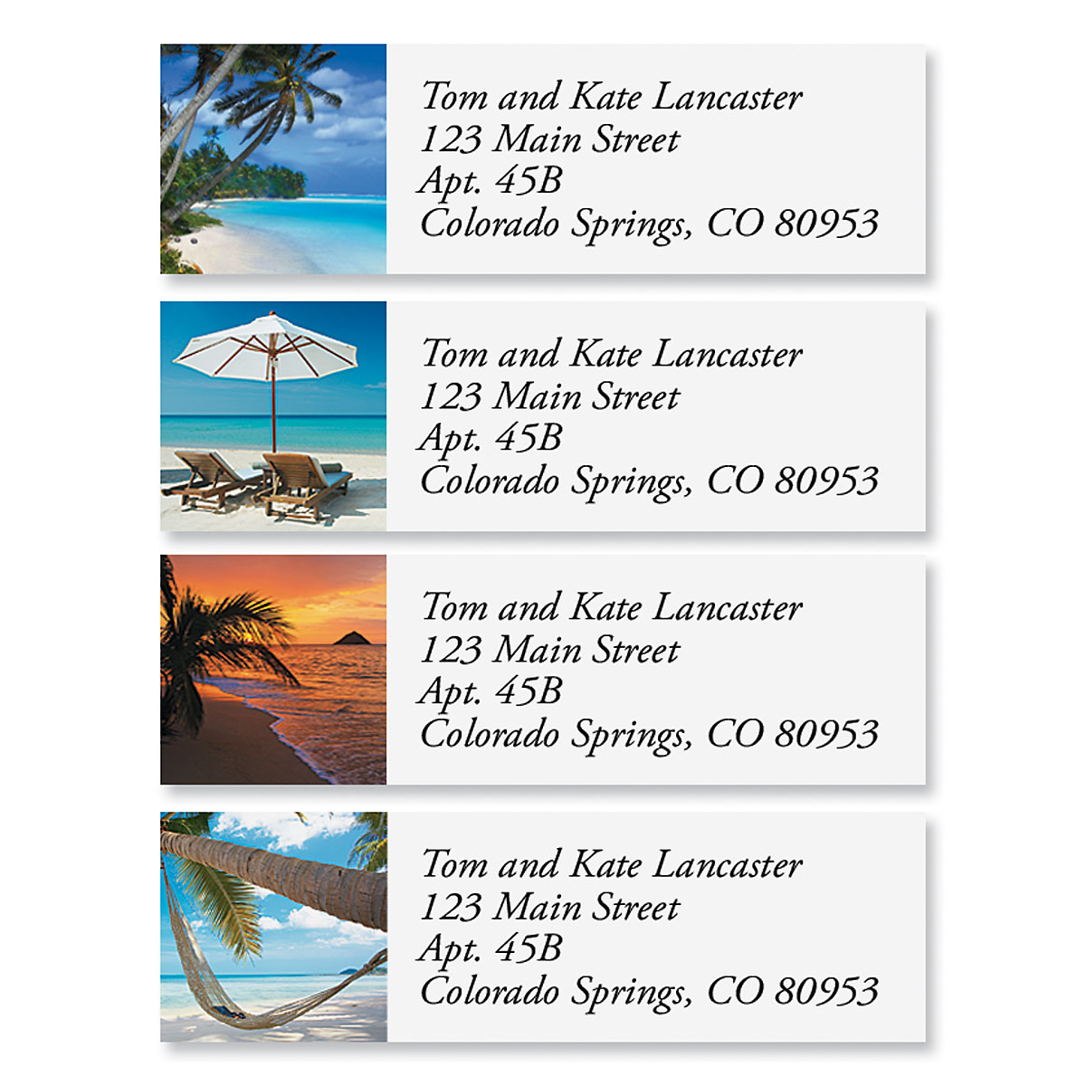 Tropical Harmony Classic Address Labels (8 Designs) | Current Catalog