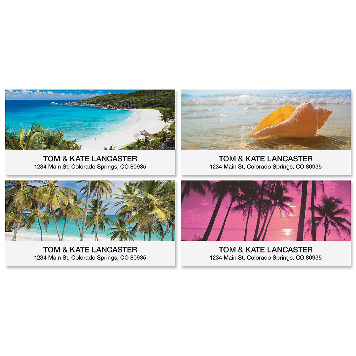 Tropical Paradise II Address Labels | Current Catalog