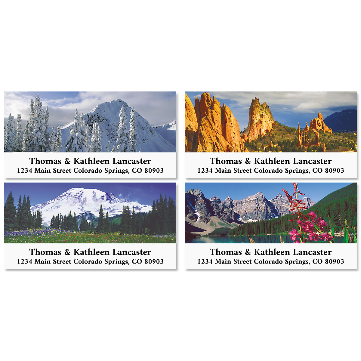 Rocky Mountains Deluxe Address Labels | Current Catalog