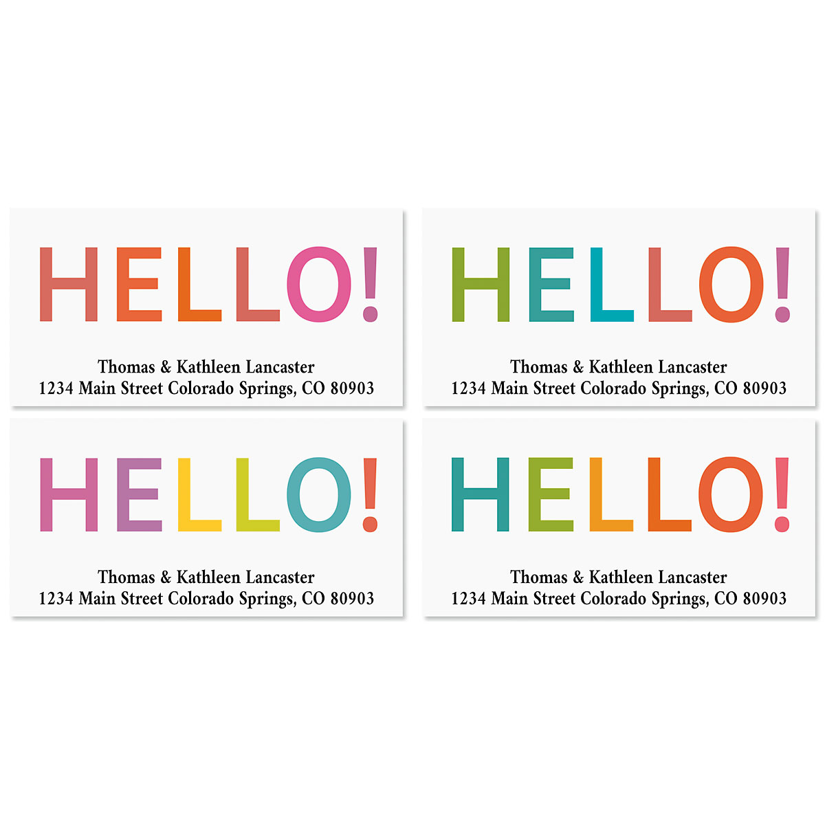 Hello Deluxe Address Labels | Current Catalog