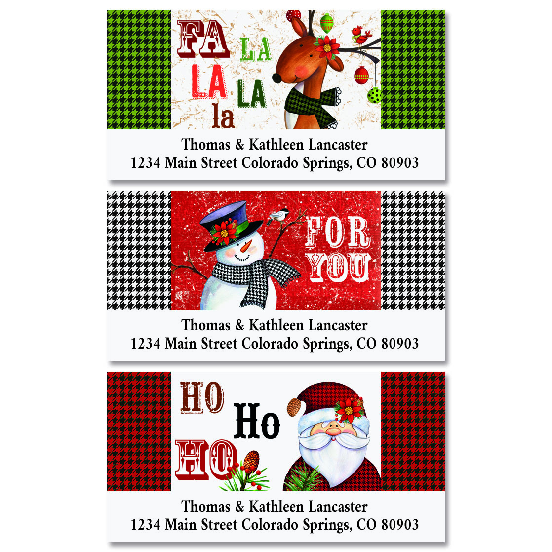 Santa & Co. Deluxe Christmas Address Labels | Current Catalog