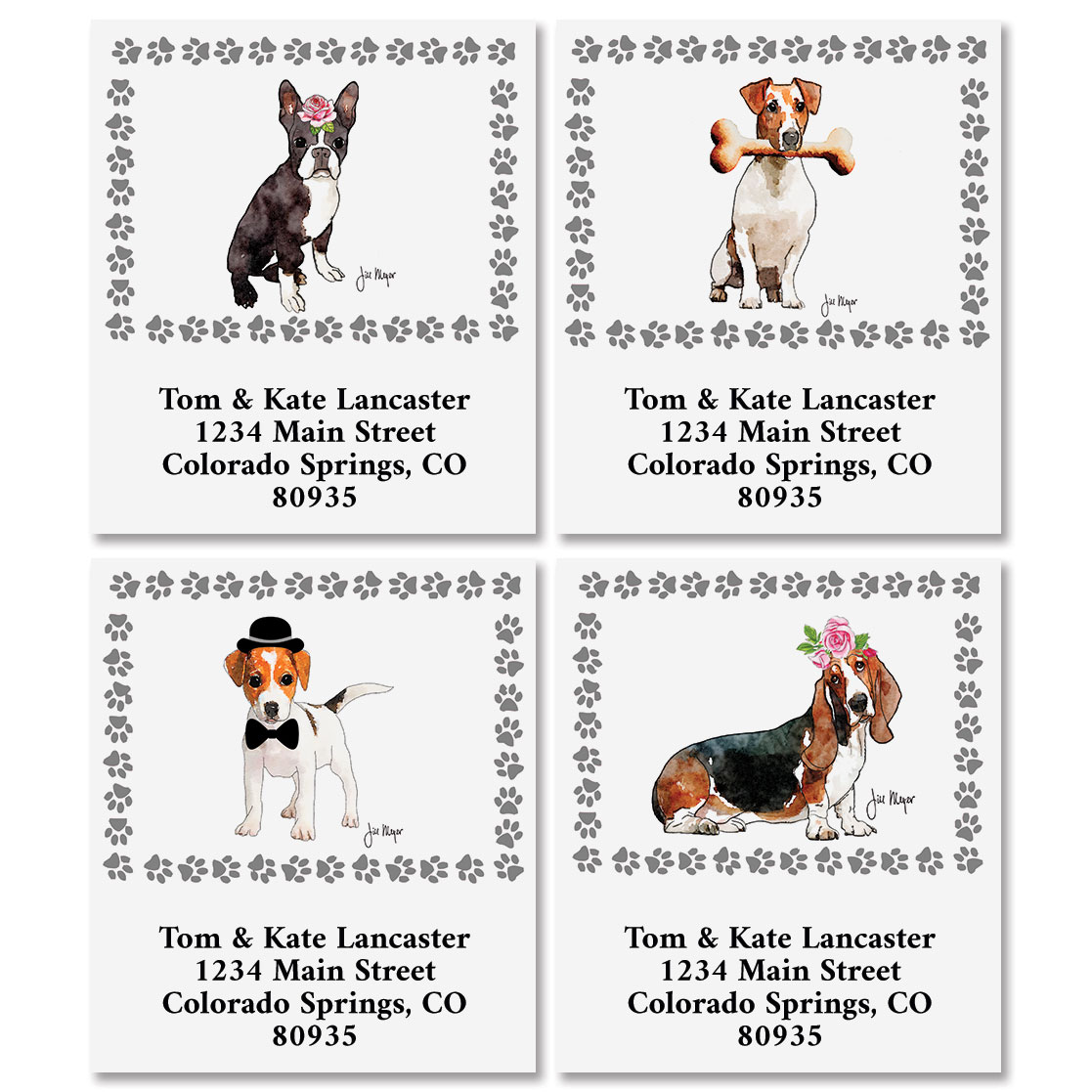 Best in Show Select Address Labels (4 Designs) | Current Catalog