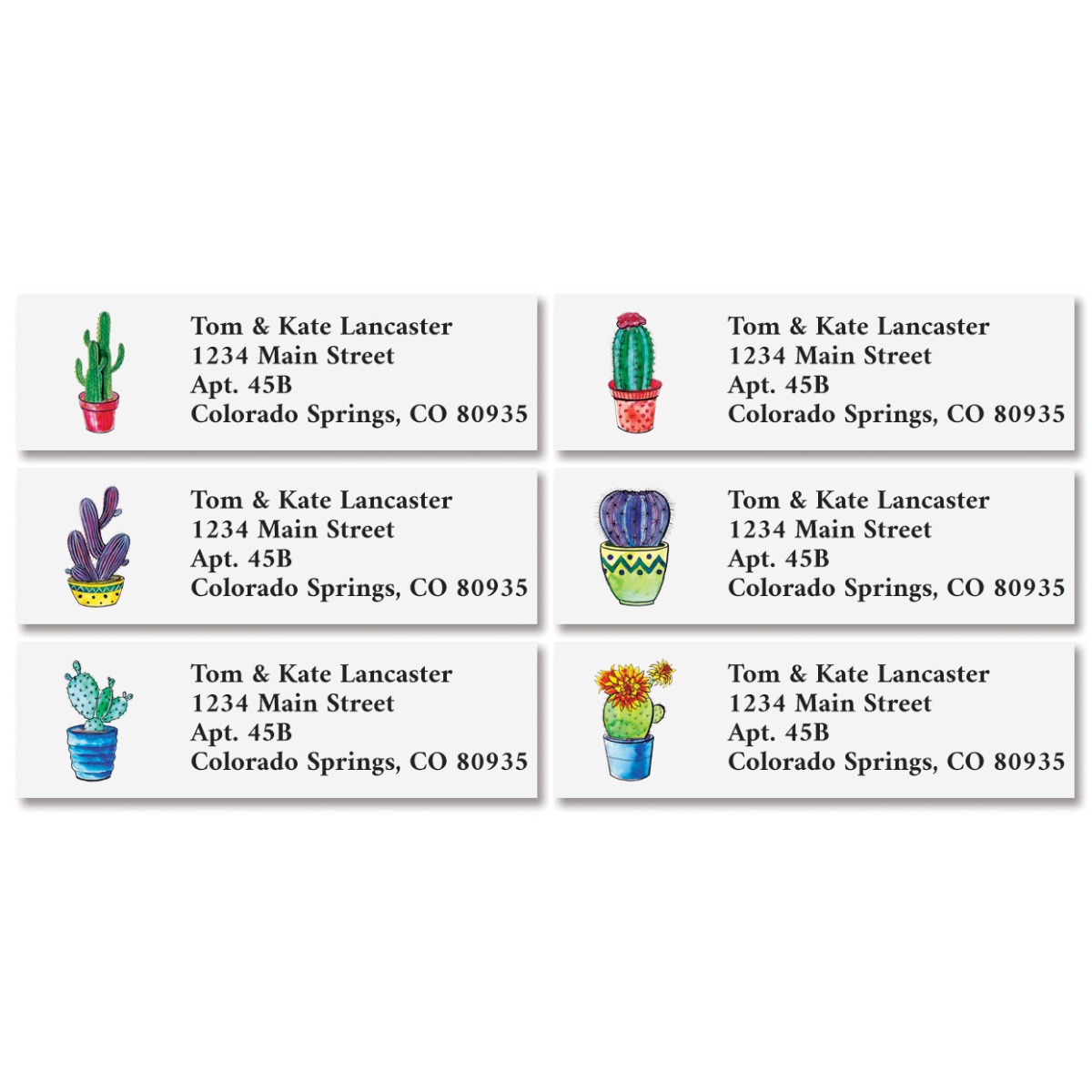 Cacti Classic Address Labels | Current Catalog