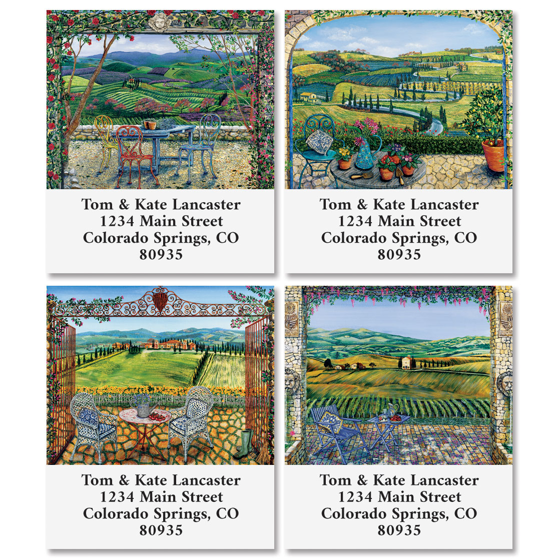 Vineyards Select Address Labels | Current Catalog