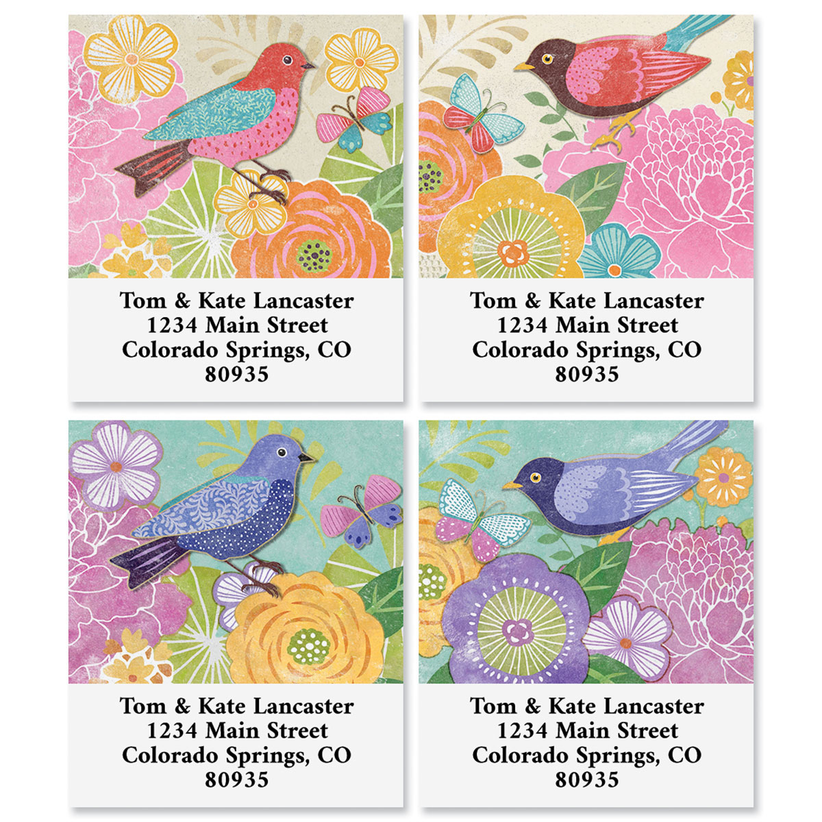 Trillium Select Address Labels (4 Designs) | Current Catalog