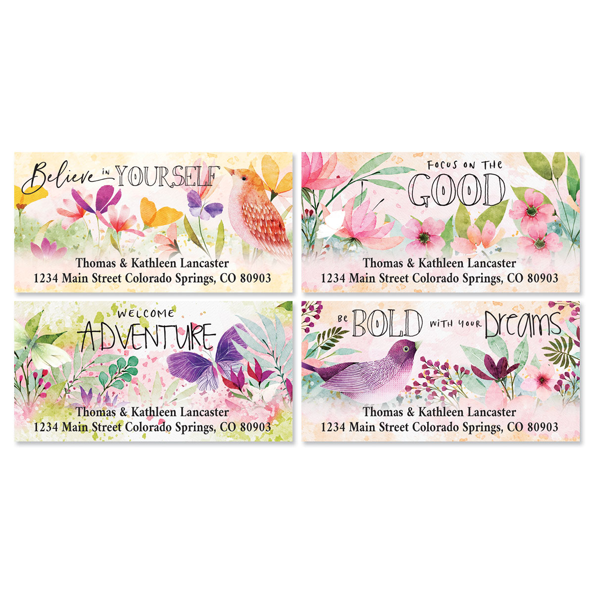 Country Pleasures Deluxe Address Labels III (4 Designs) | Current Catalog