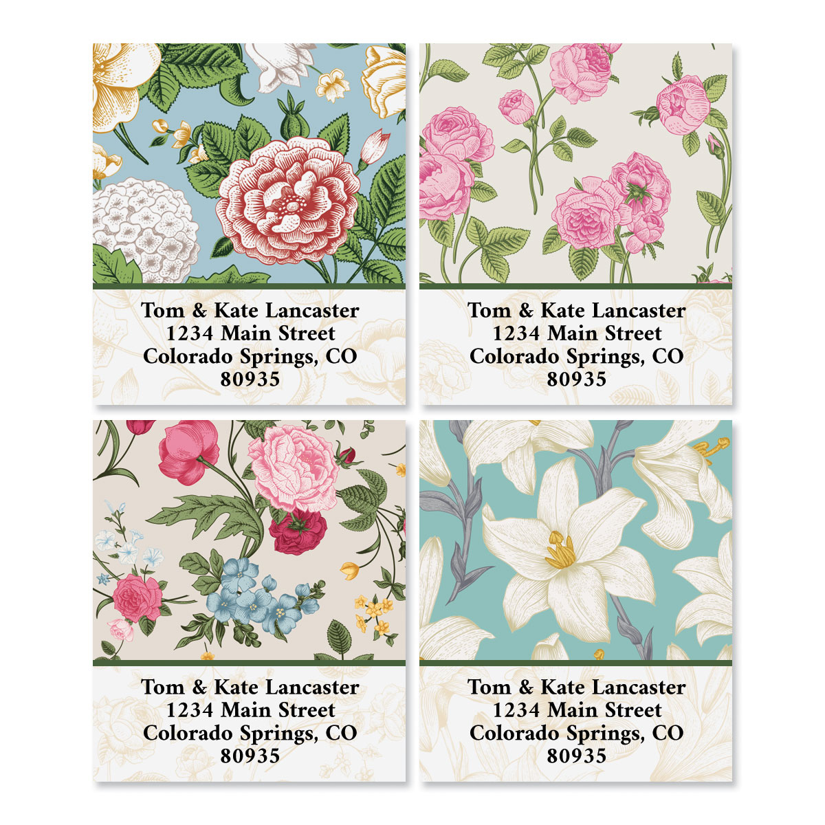 Spring Life Select Address Labels (4 Designs) | Current Catalog