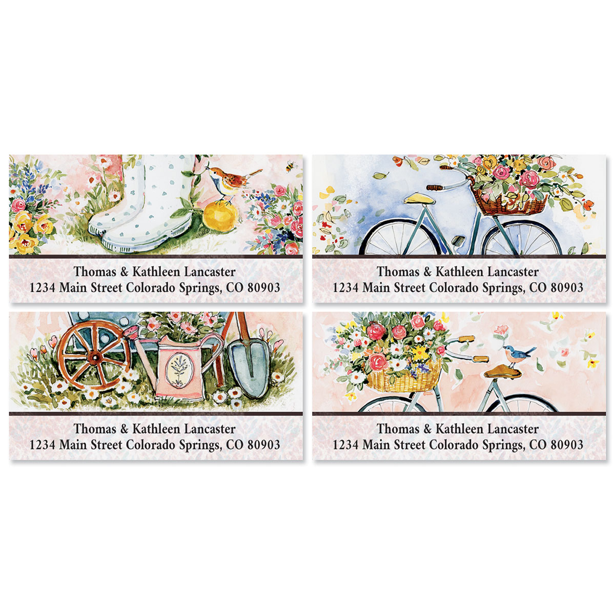 Joy of Life Address Labels (4 Designs) | Current Catalog