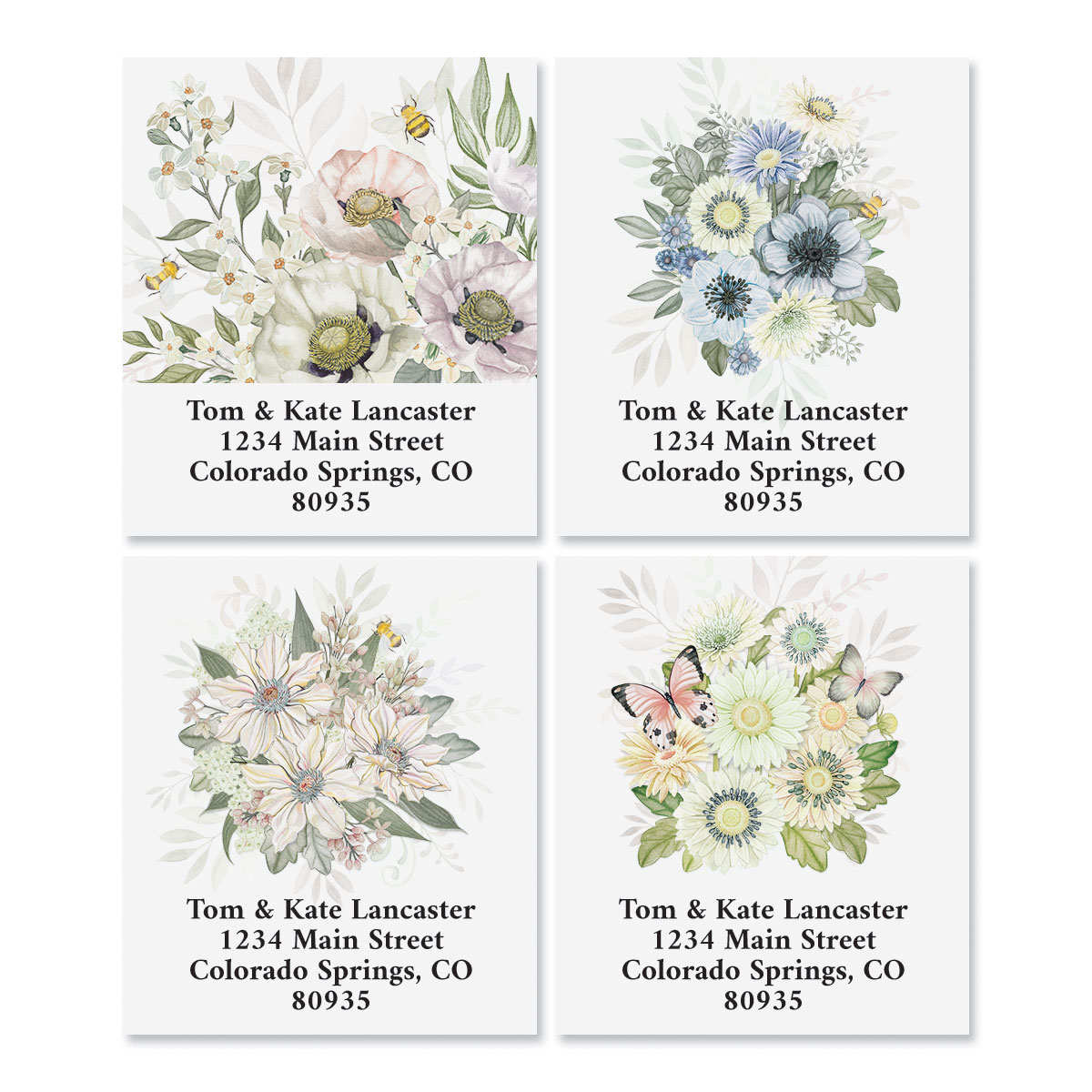 Boho Butterfly Select Address Labels (4 Designs) | Current Catalog