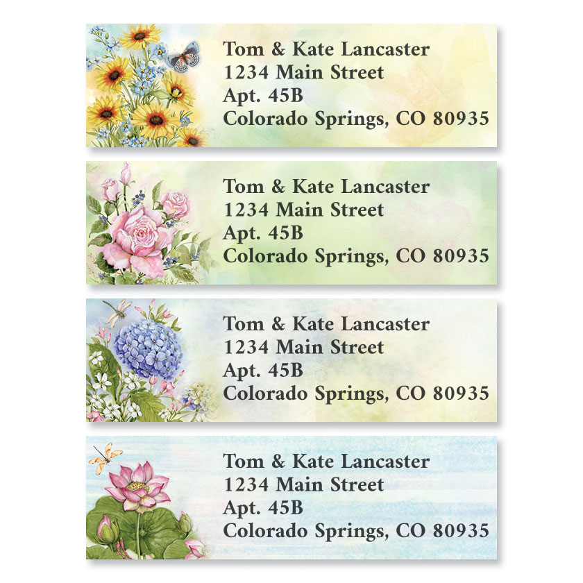 Nature’s Grace Classic Address Labels (12 Designs) | Current Catalog