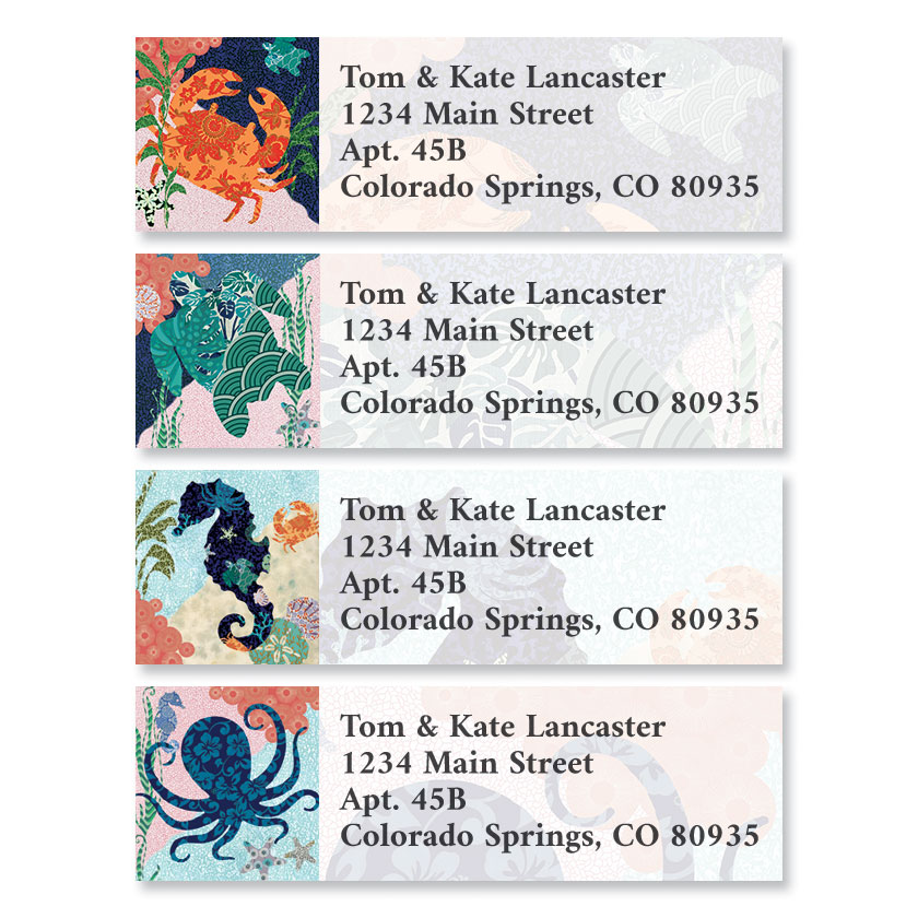 Seaworld Classic Address Labels (4 Designs) | Current Catalog