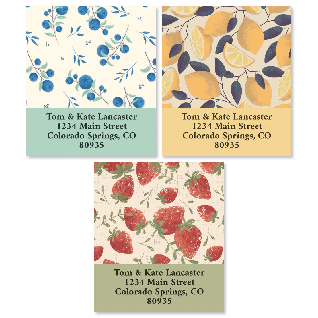Fruit Medley Select Address Labels (3 Designs) | Current Catalog