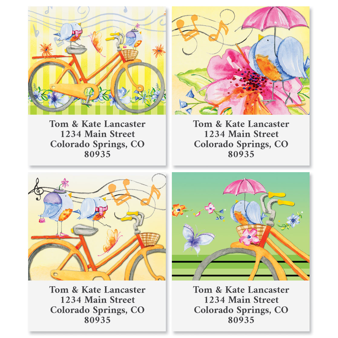 Singing Birds Select Address Labels (4 Designs) | Current Catalog
