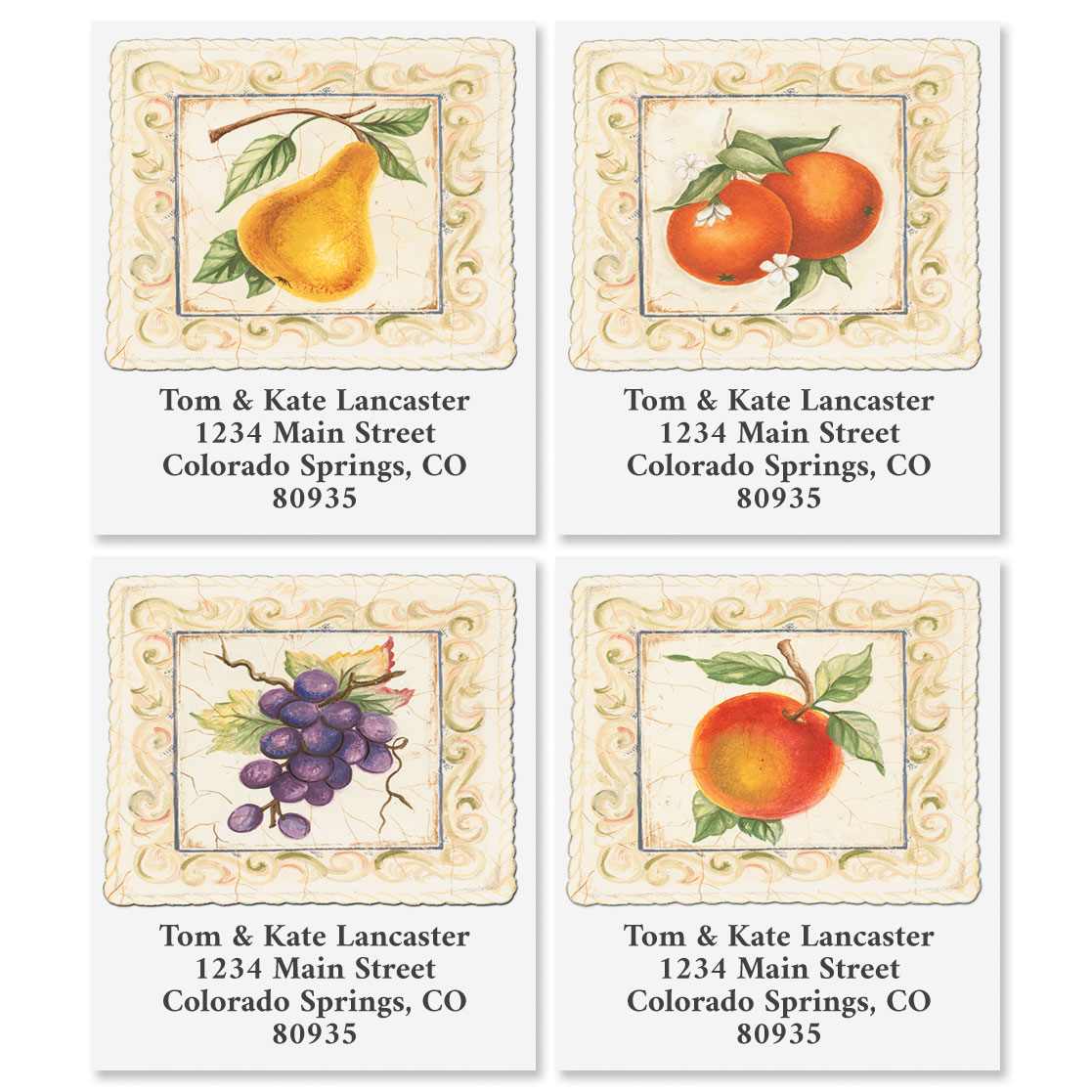 Fruit Day Select Address Labels (4 Designs) | Current Catalog