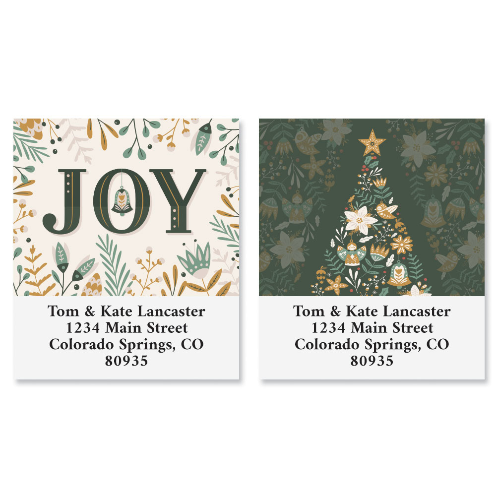 Joy Rings Select Address Labels (2 Designs) | Current Catalog