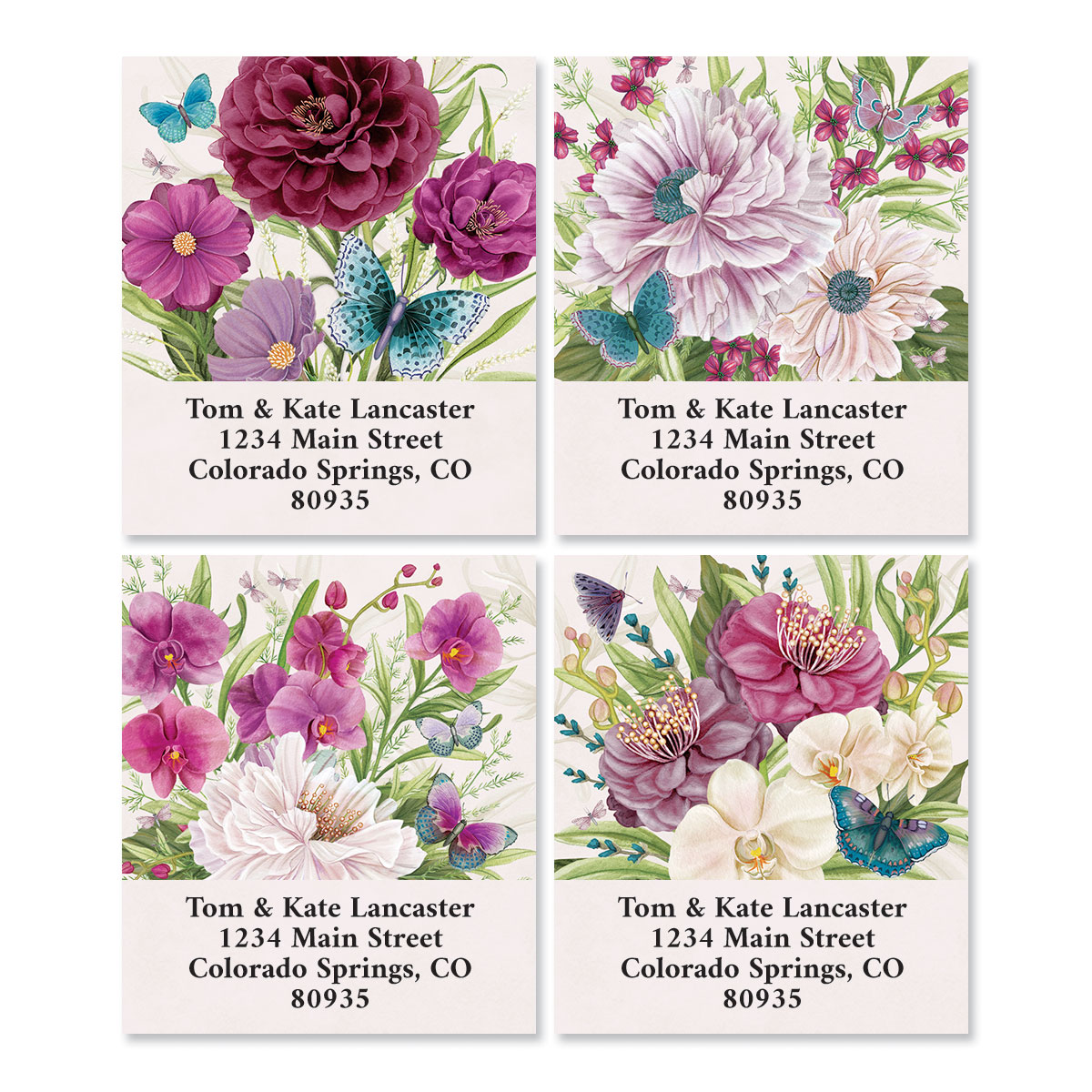 Midnight Garden Select Address Labels (4 Designs) | Current Catalog