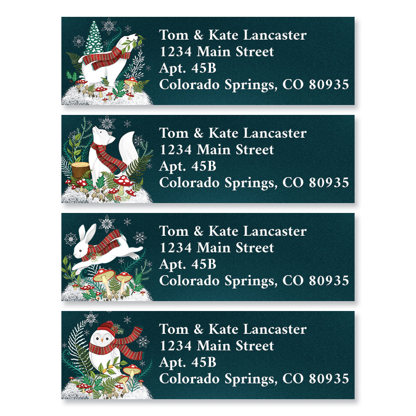 Artic Fun Classic Address Labels (4 Designs) | Current Catalog