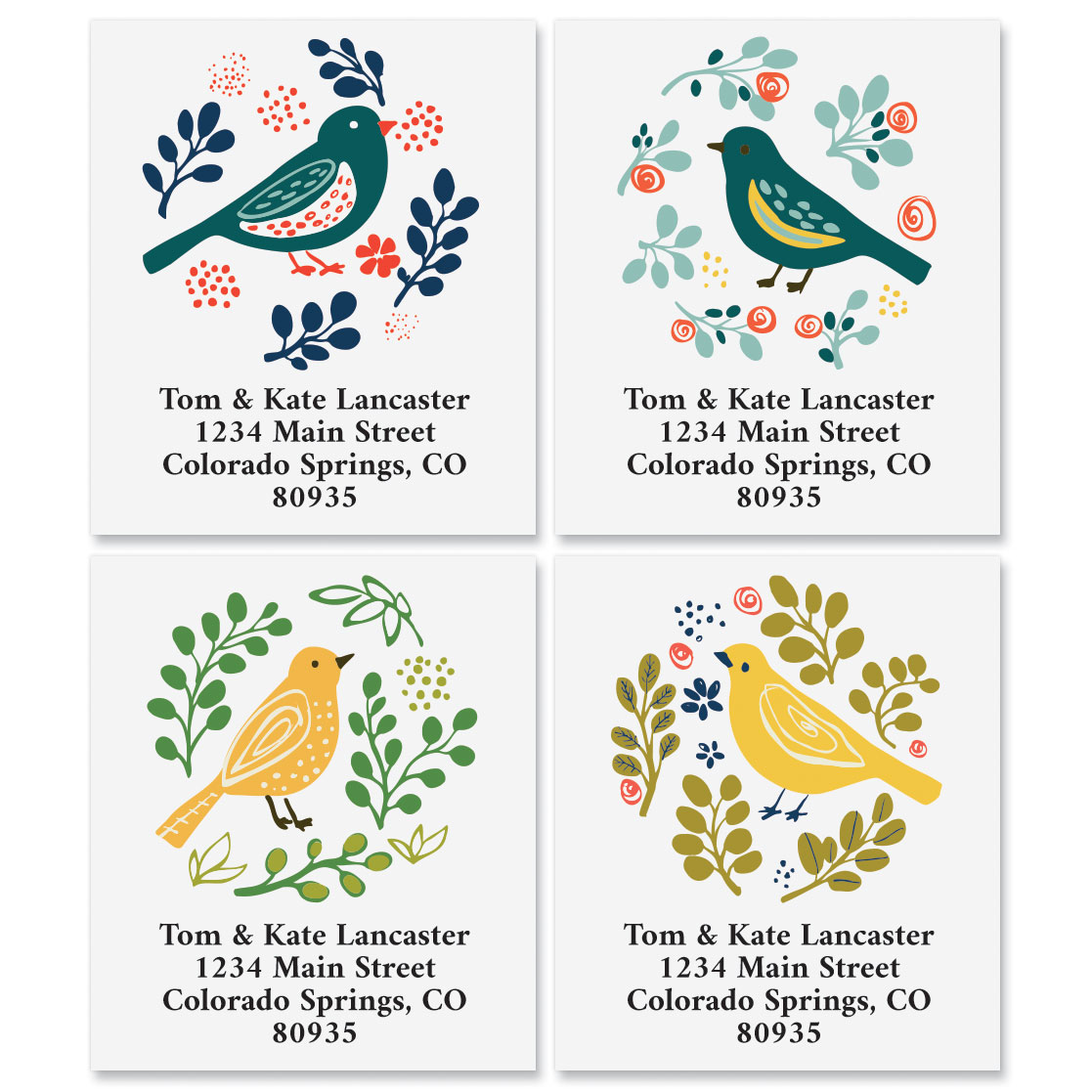 Birdfolks Select Address Labels Y3128 | Current Catalog