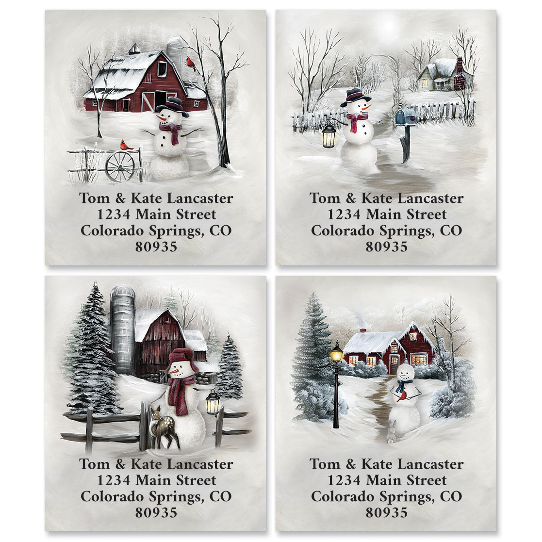 Winter Snow Select Address Labels (4 Designs) Y3160 | Current Catalog