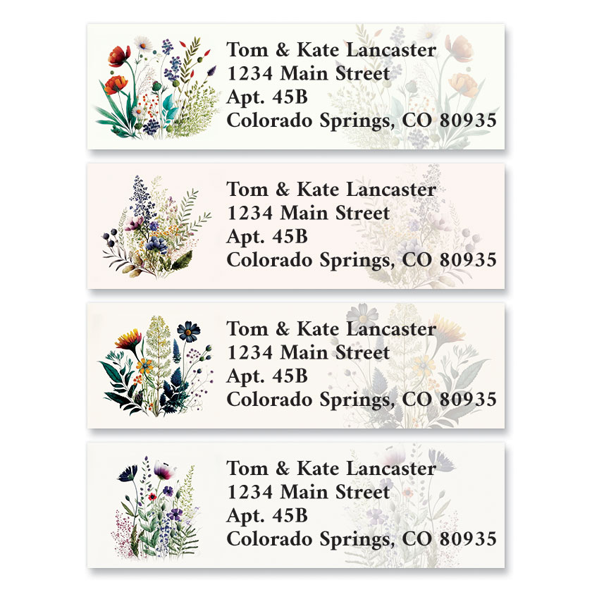 Wildflowers Classic Address Labels | Current Catalog