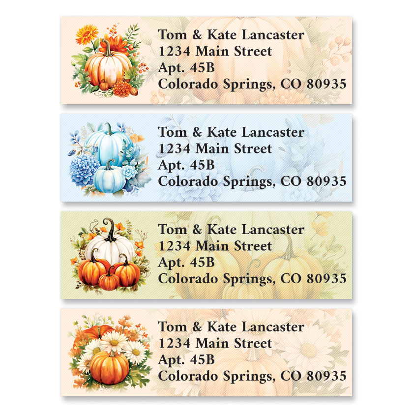 Pumpkin Beauties Classic Address Labels | Current Catalog