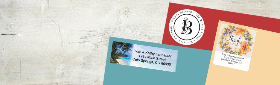 Address Label Designs, Plain to Pretty | Current Catalog
